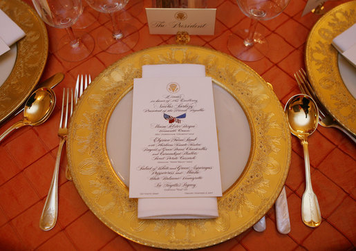 All the Presidents’ Tables: George W. Bush’s First Inaugural Luncheon ...