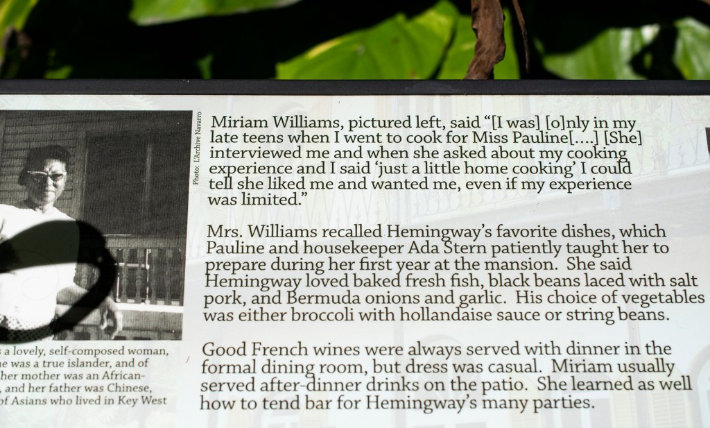 In Ernest Hemingway’s Key West Kitchen – CYNTHIA D. BERTELSEN