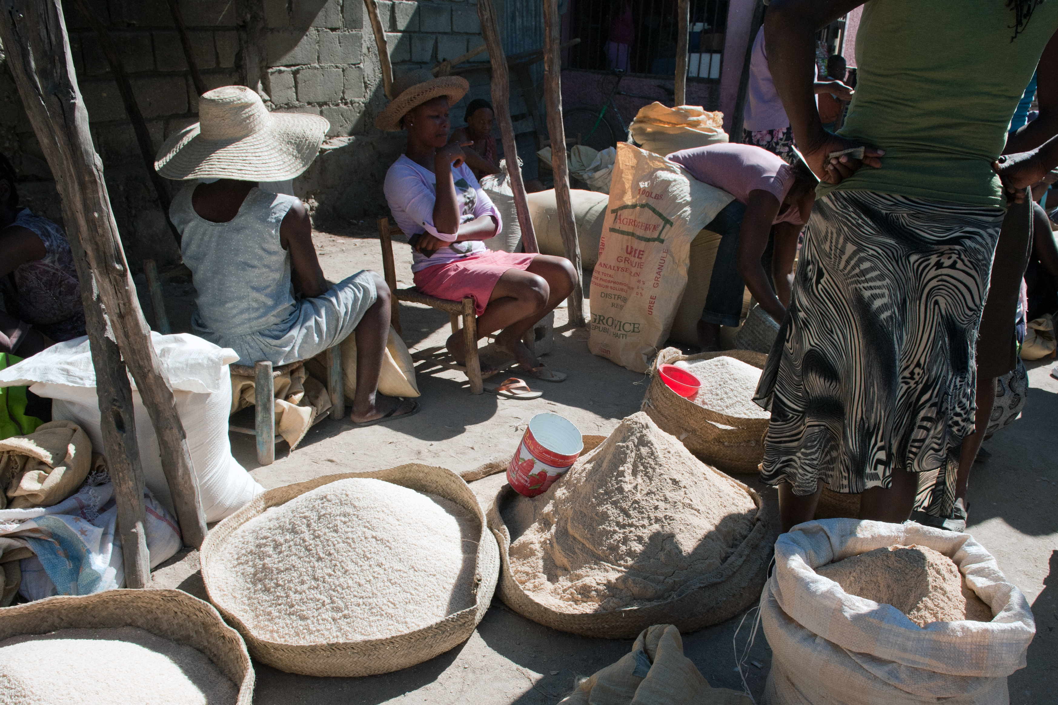 Marktszene, Verrettes, Haiti – CYNTHIA D. BERTELSEN