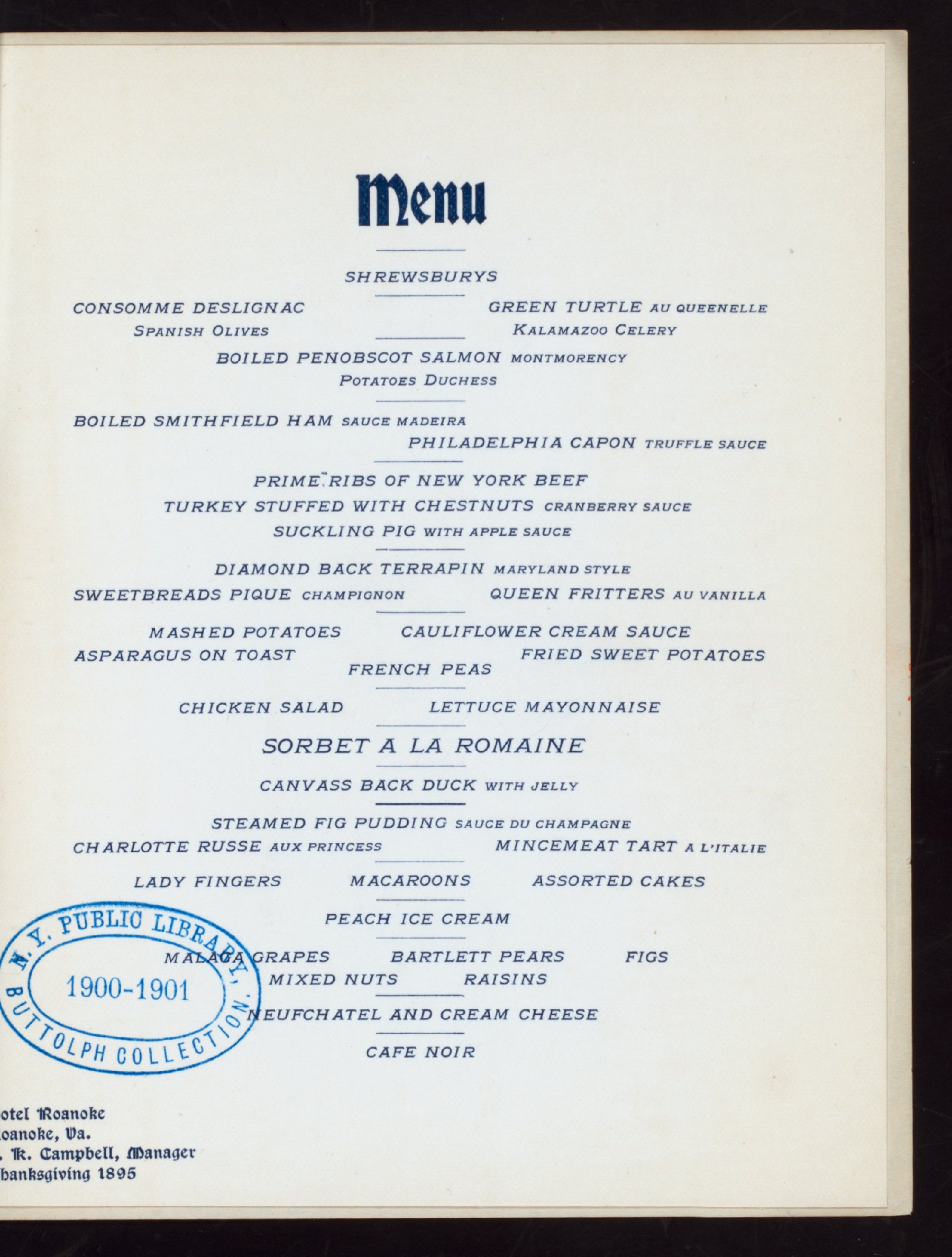 Retro Thanksgiving: Musings Amid Vintage Menus – CYNTHIA D. BERTELSEN
